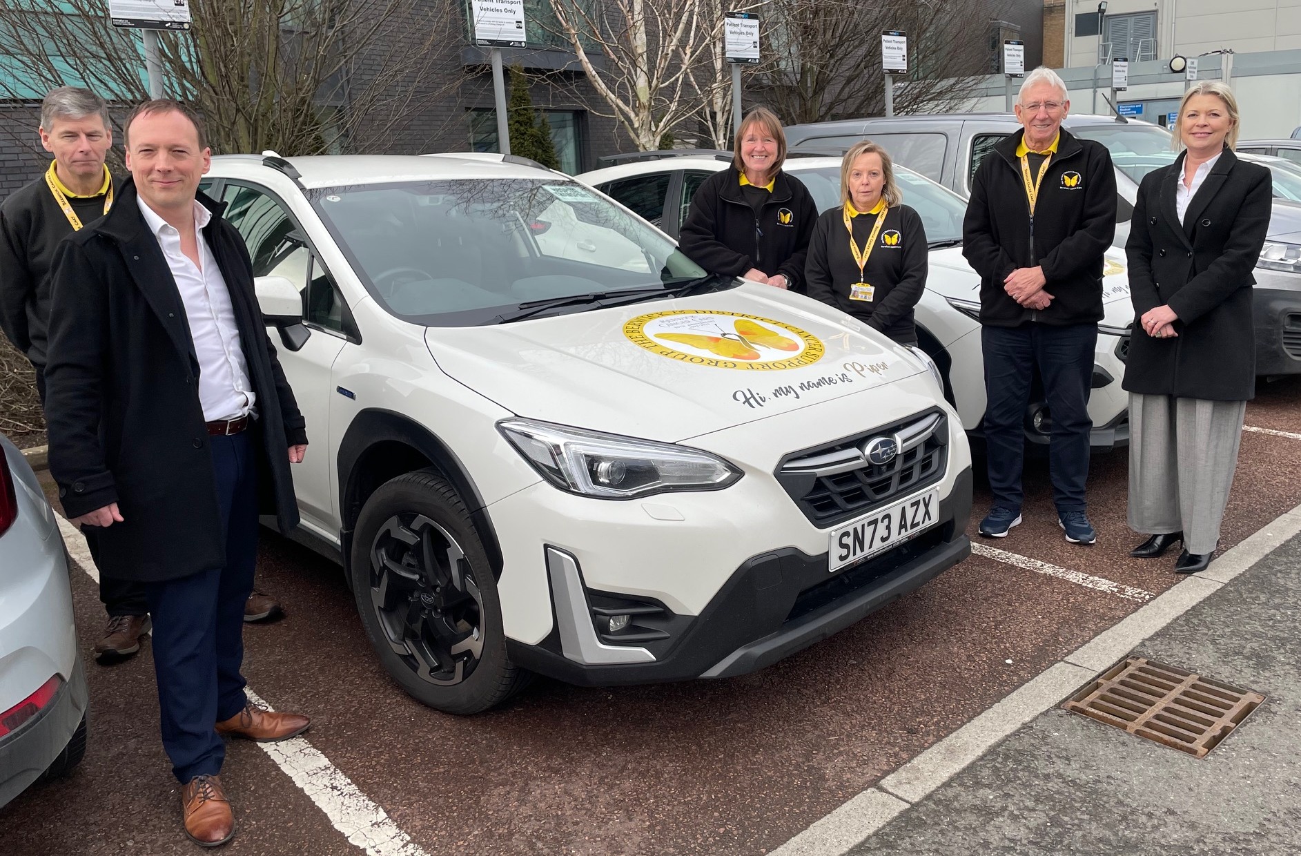Supporting Berwick Cancer Cars - Hatton Traffic Management Ltd